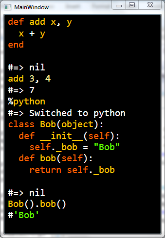 Jimmy Schementi > IronRuby at OSCON 2009: Mono, Moonlight, and scripting open source apps